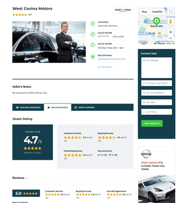 Motors – Car Dealer, Classifieds & Listing