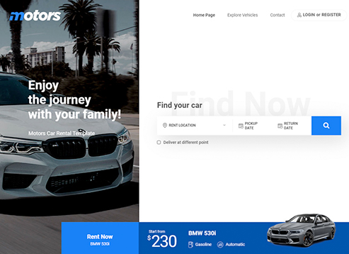 Car Dealer WordPress Theme - Motors