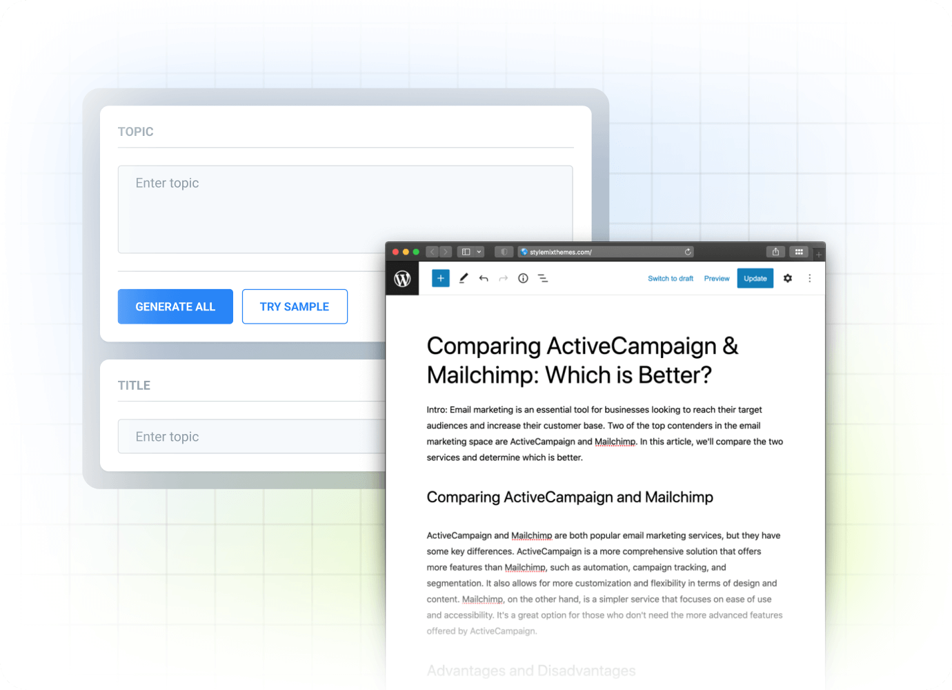 AIBud WP Plugin – Best AI content generator for WordPress by ChatGPT