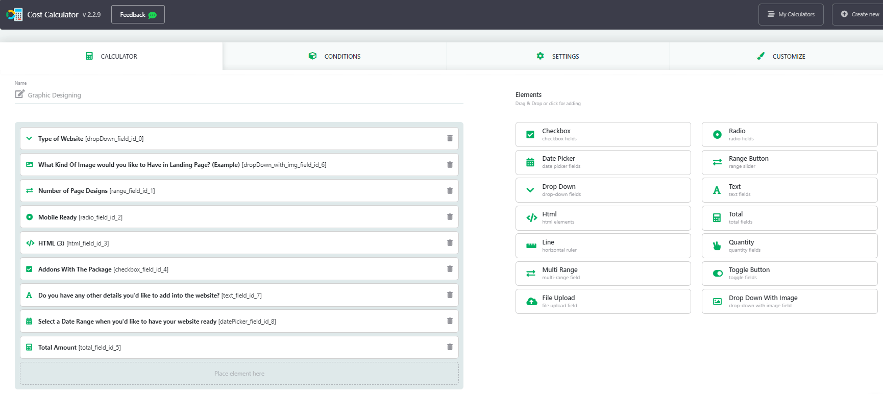 Cost Calculator Wordpress Plugin Stylemixthemes