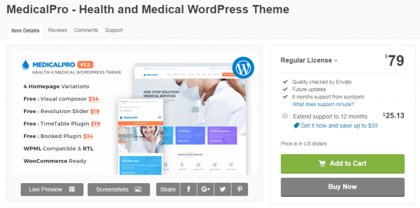 10 Best Medical WordPress Themes 2017