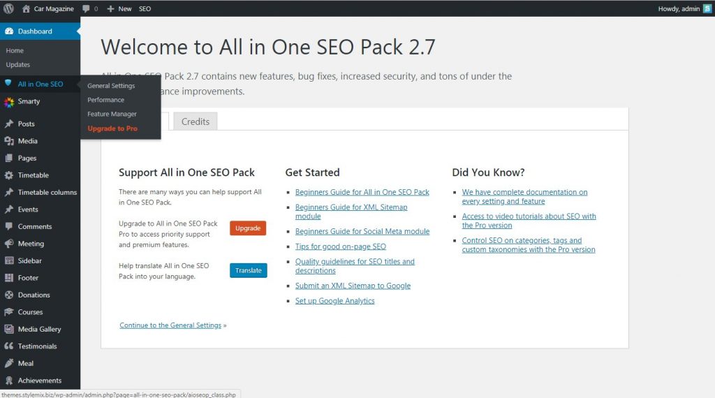 All in One SEO Plugin Beginner’s Installation Guide