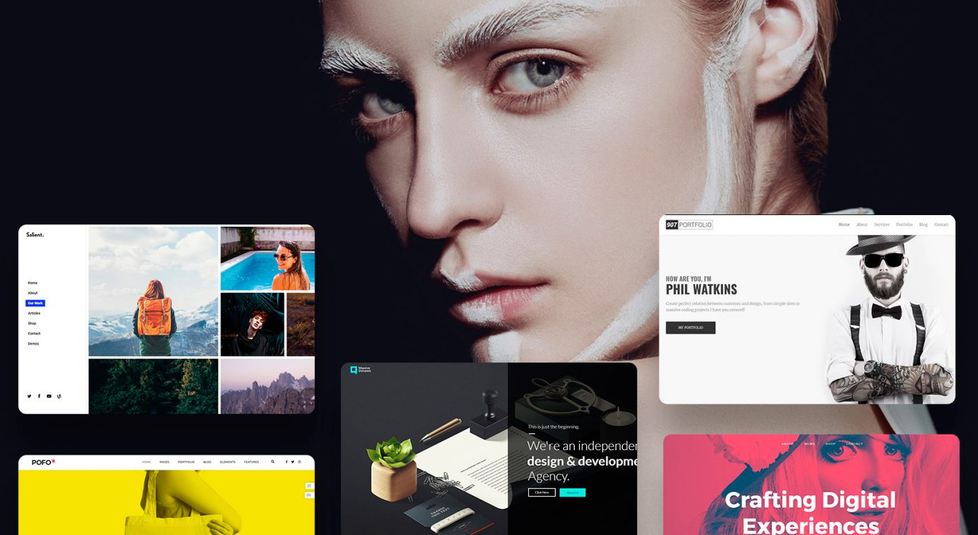 40 Creative Portfolio WordPress Themes in 2018