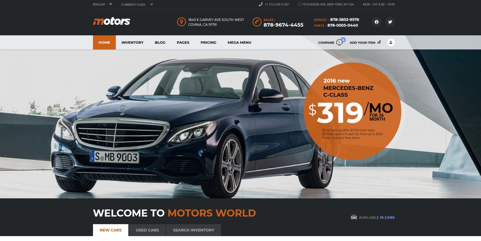 Top 10 Best WordPress Car Dealer Themes in 2025