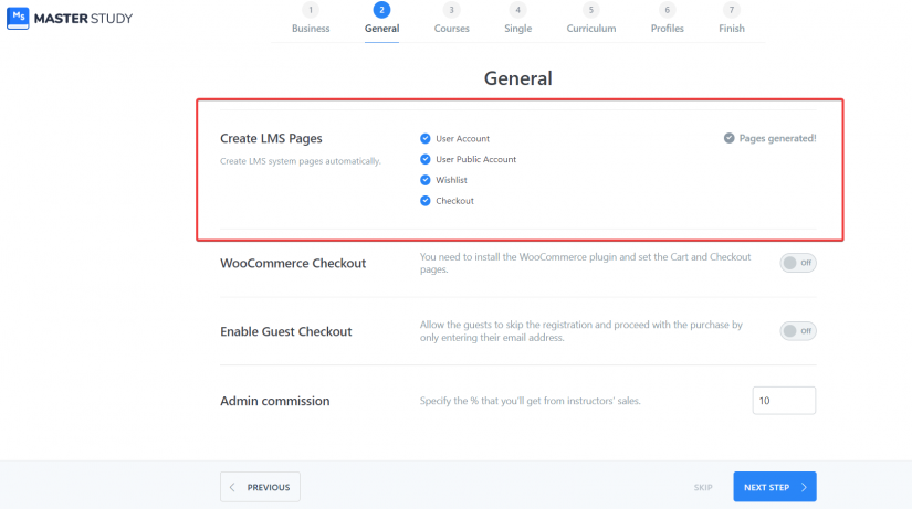 New Widget Courses Elementor Page & Courses Grid in MasterStudy LMS WordPress plugin