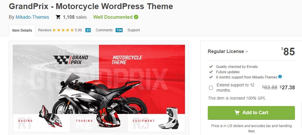 How to Create a Website for Your Motors Business: Reviews of the 10 Best WordPress Themes