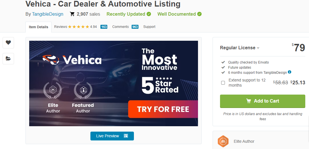20 Best WordPress Car Dealer Themes