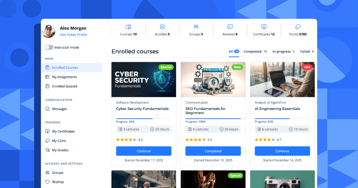 A New Learning Hub in MasterStudy LMS: Where Students See Everything ...